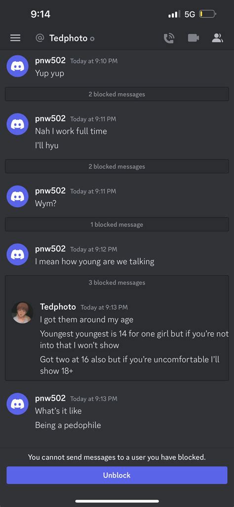 Celeb Enjoyer On Twitter Be On The Lookout For A Discord User With The Name Tedphoto He Is