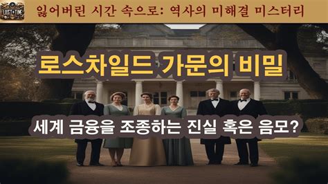 로스차일드 가문의 비밀 세계 금융을 조종하는 진실 혹은 음모 Youtube