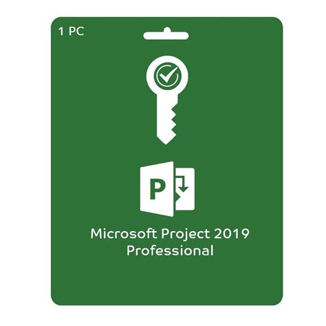 Microsoft Project 2019 Professional Key For 1 Pc Softauthentic