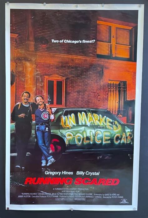 Running Scared 1986 Original One Sheet Movie Poster Hollywood