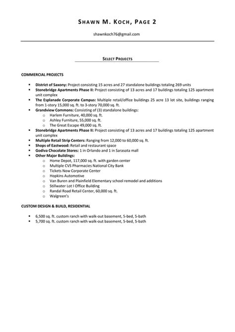 Linkedin Project Manager And Superintendent Resume Pdf