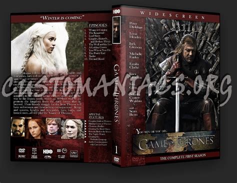Game Of Thrones Season 1 Dvd Cover Dvd Covers And Labels By