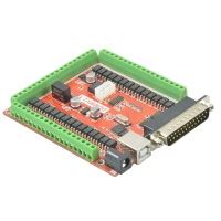 5 Axis 50KHZ Five Axis Stepper Motor Driver Breakout Board USB MACH3 USBCNC Interface Board For