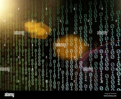 Computer Data Internet Connection Concepts Binary Code Numbers