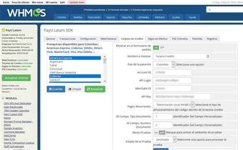 Whmcs Payu Latam Sdk And Webcheckout Caribehost