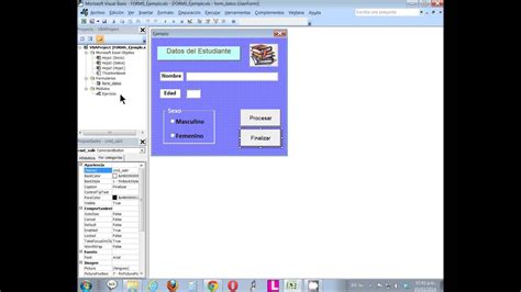 Uso De Formularios En VBA YouTube