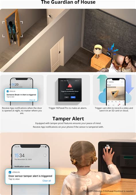 SONOFF Zigbee Door Window Sensor SNZB 04P Battery Included