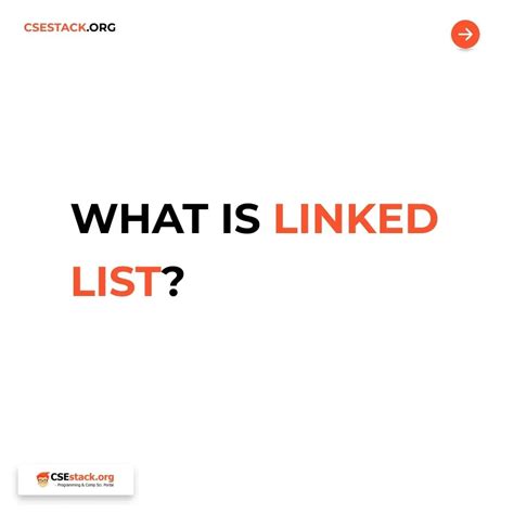 What Is Linked List Linkedlist Programming Stack