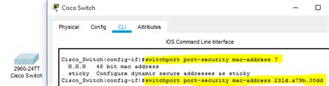 Configuring Port Security On Cisco IOS Switch GeeksforGeeks