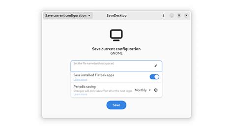 SaveDesktop Flathub