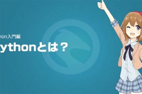 美少女が無料でやさしくPythonをレッスンする動画が公開 インターネットコム
