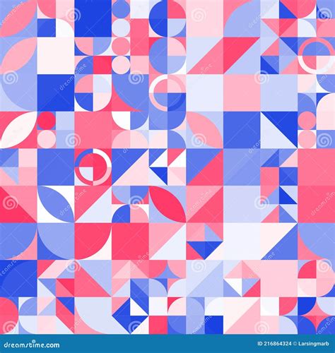 Minimal Mosaic Abstract Background Pattern Art Stock Illustration Illustration Of Minimal