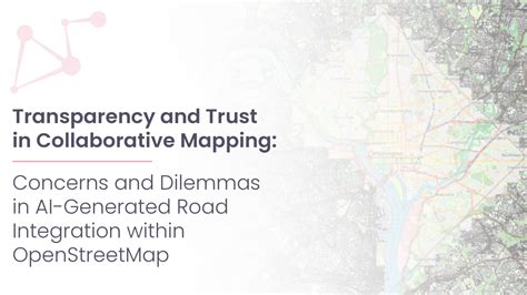 New Paper “transparency And Trust In Collaborative Mapping Concerns