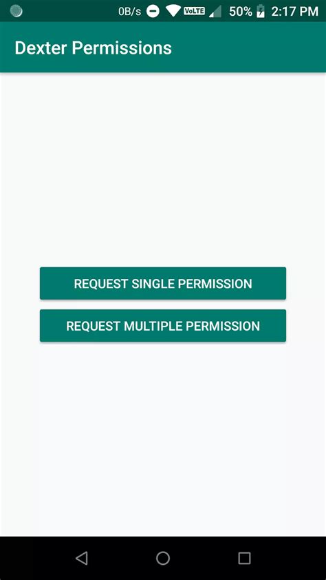 How To Manage Runtime Permissions With Dexter In Android