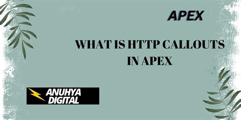 what is callouts in apex learn salesforce with anuhya digital