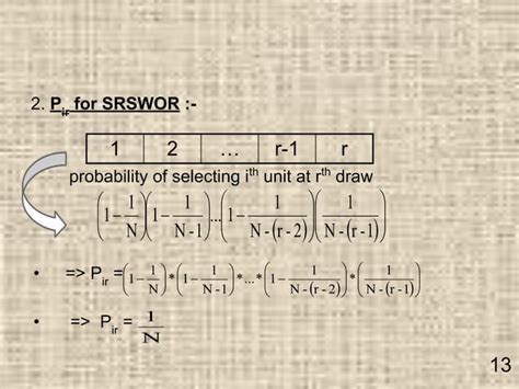 Simple Random Sampling PDF