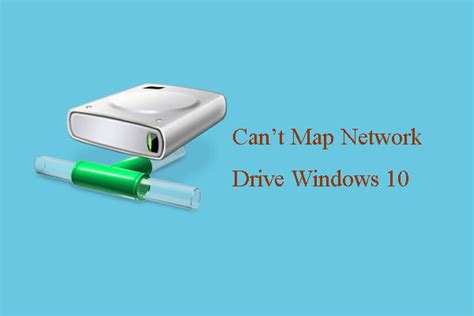 Solved Cant Map Network Drive Windows MiniTool
