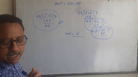Real Numbers Euclids Algorithm 01 Class 10th Cbse Ncert Youtube
