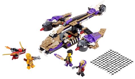 Lego Ninjago 2015 Anacondrai Copter Attack Orange Ninja Bricks And