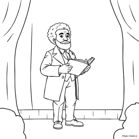 Coloriage Frederick Douglass