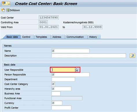 Replication Of Cost Center Manager From SAP ERP Co SAP Community