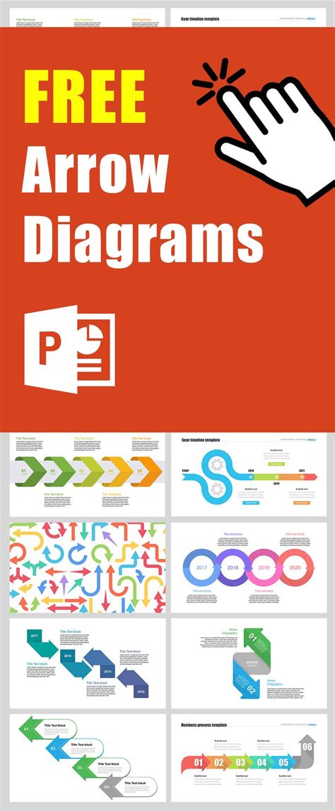 Free Arrow Diagrams PowerPoint Templates Powerpoint Powerpoint Templates Templates