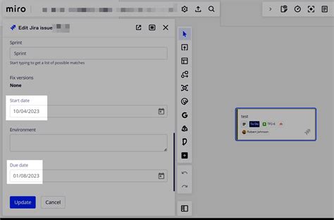 Jira Cards Due Date To Appear After Start Date On Card Miro