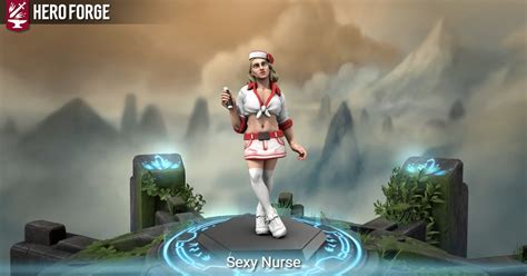 Sexy Nurse Made With Hero Forge