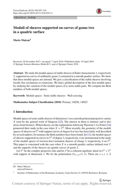 On The Geometry Of The Moduli Space Of Sheaves Supported On Curves Of Genus Two In A Quadric Surface