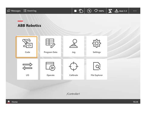 Set Up Standard Interface Communication With Abb Robotware 7