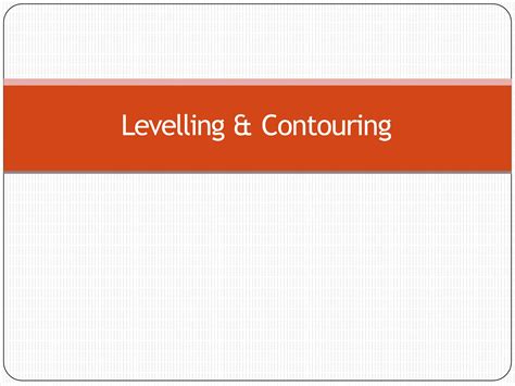 Surveying Types Classification Pptpptx