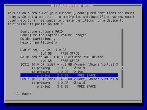 Source Code Of The Screens Of Debian Installer Unix And Linux Stack