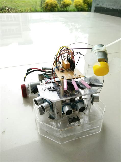 Robotika Dan Elektronika Robot Pemadam Api Berbasis Fuzzy Logic Controller
