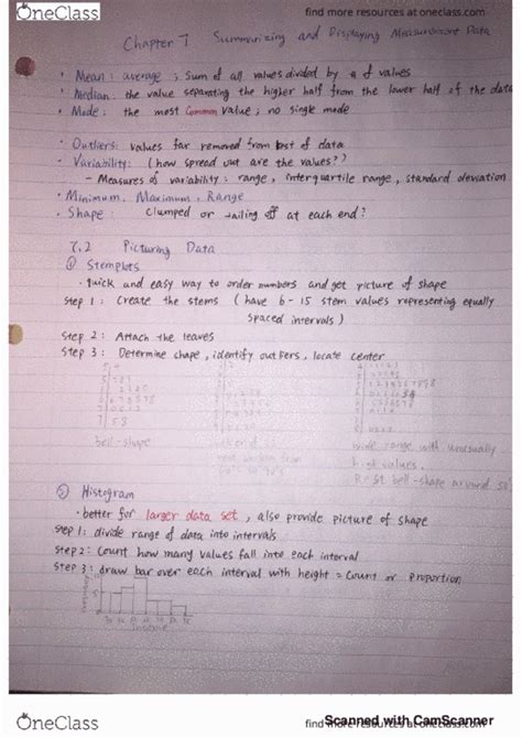 Statistical Sciences 1023ab Lecture 9 71 73 Oneclass