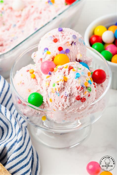 Bubblegum Ice Cream Ice Cream From Scratch