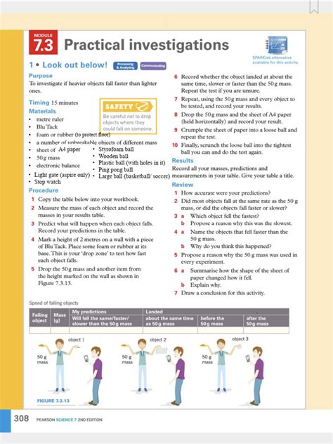 Look Out Below 731 Practical Task Pdf