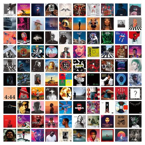 Buy A Art·zone 100 Pcs 5x5 Inch Wall Collage Kit For Room Album