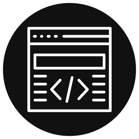 Premium Vector Web Coding Vector Illustration