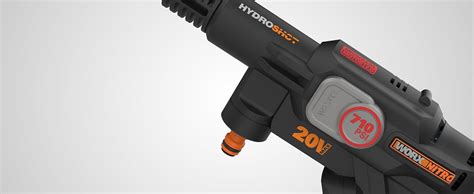 Amazon.com : Worx Nitro Hydroshot 20V 710PSI Light-Duty Electric ...