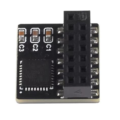 Tpm 2 0 Spi Parallel Encryption Safety Module 14 Pin Spi Remote Card Board Encryption Security