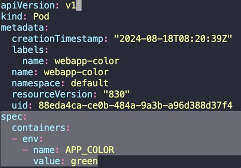 K8s Pod의 Env가 Configmap 참조하도록 설정