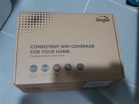 Singtel Mesh Router Computers And Tech Parts And Accessories Networking On Carousell