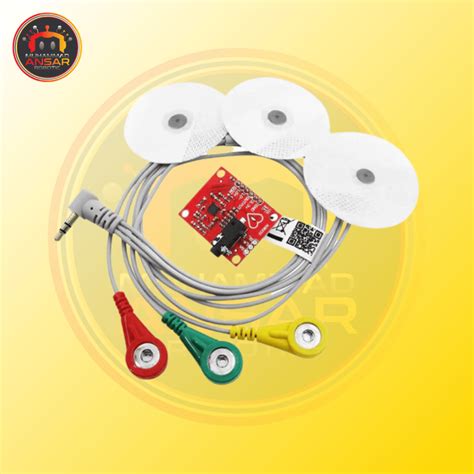 Heart Rate Monitor Kit With Ad8232 Ecg Sensor Module Ma Robotic
