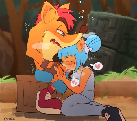 Rule 34 2021 Activision Anthro Bandicoot Blue Hair Bodily Fluids