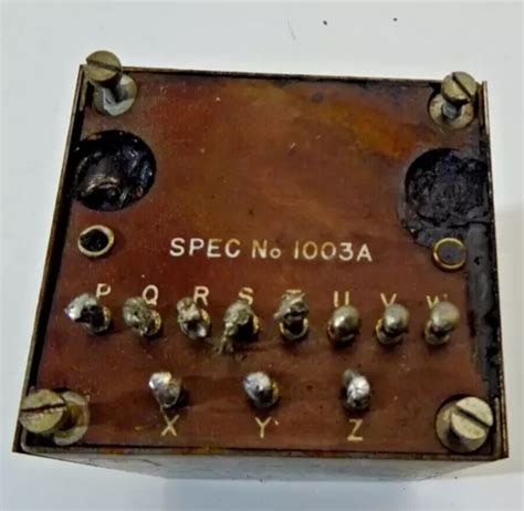 Quad Ii Audio Output Transformer Vintage Amplifier Opt Faulty Not