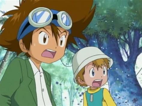 Tai Vs TK Digimon Adventure Digimon Digimon Digital Monsters