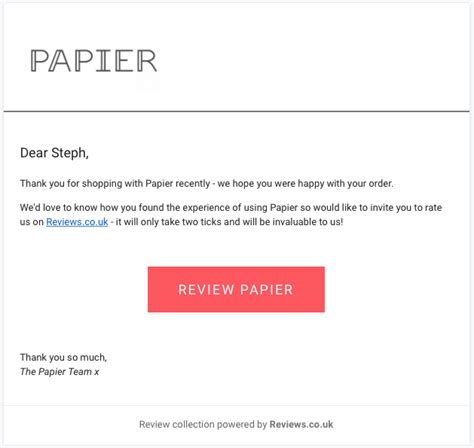 5 Awesome Review Request Email Examples A FREE Template REVIEWS Io