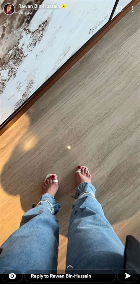 Rawan Bin Hussains Feet