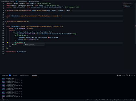 AutoComplete Intellisense Not Suggesting Or Importing Components Issue React Icons