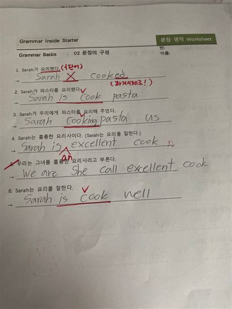 영어 문장의 구성 1형식 2형식 ••• 지식in